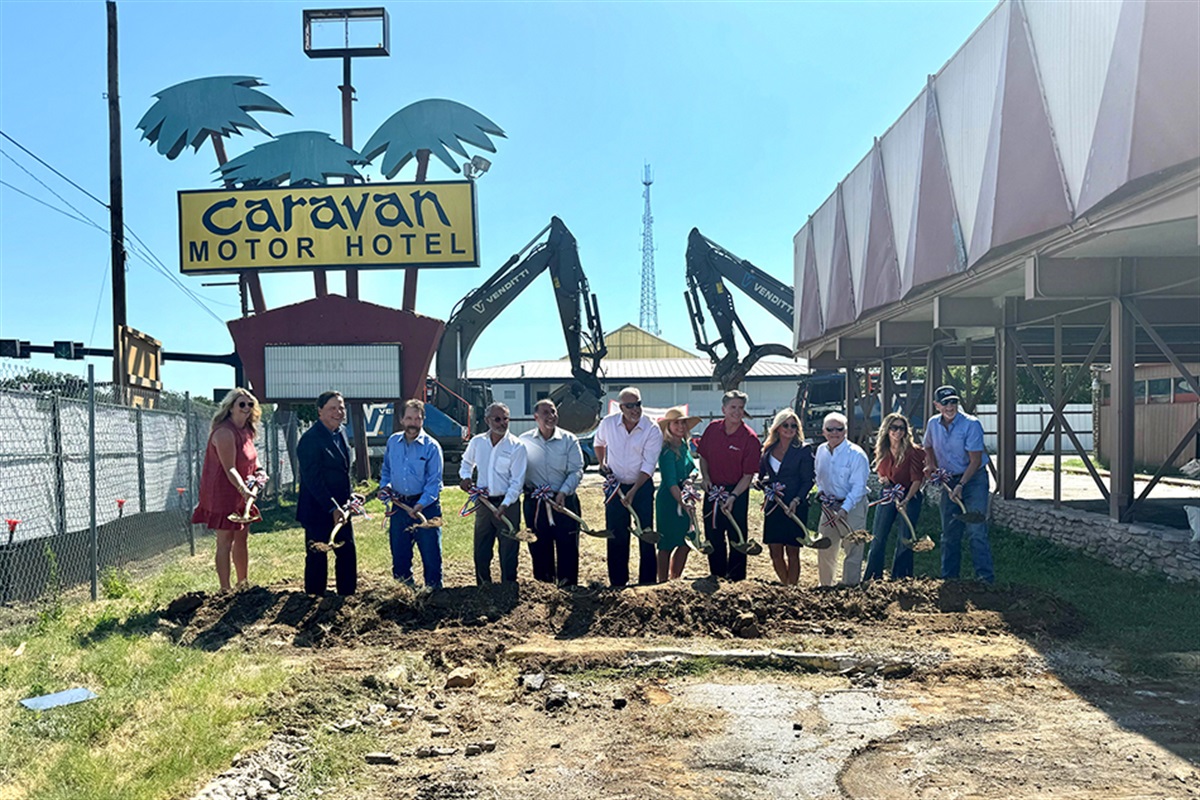 Groundbreaking Ceremony Celebrates Caravan Court Hotel Project | City ...