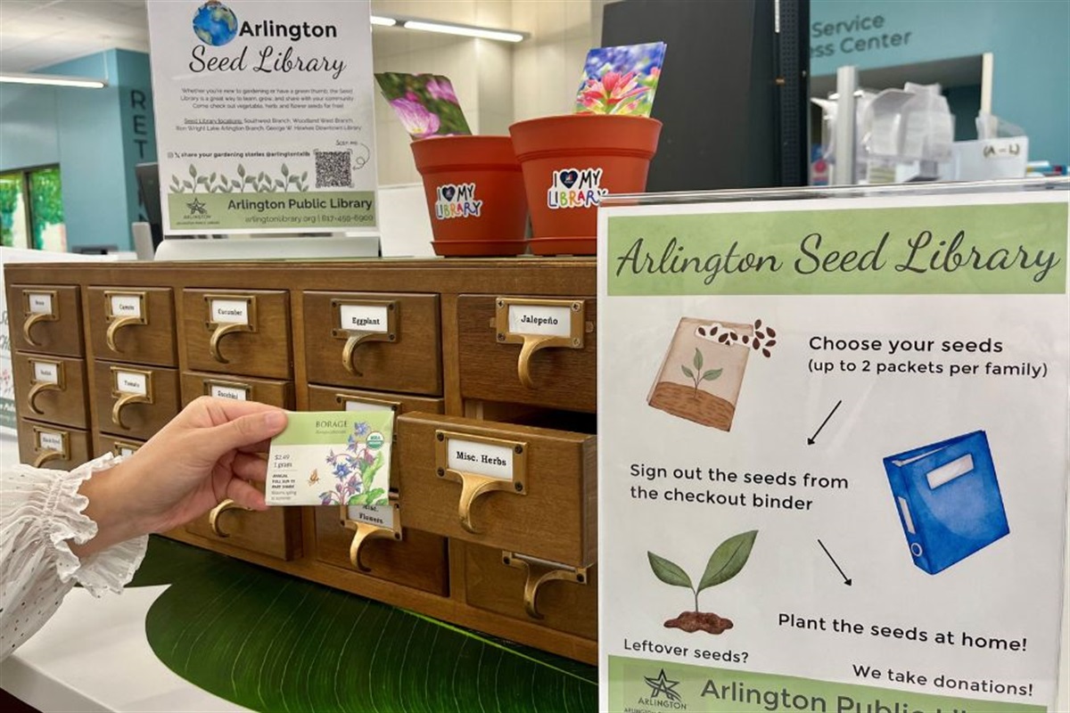 Seed Library is Back at the Arlington Public Library | City of ...